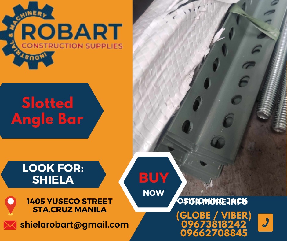 Slotted Angle Bar, Commercial & Industrial, Construction Tools ...