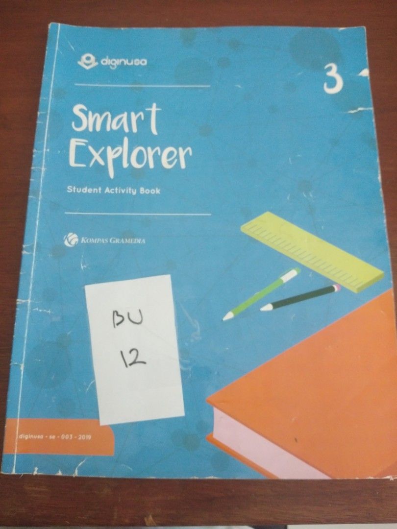 SMART EXPLORER STUDENT ACTIVITY BOOK KELAS 3 SD (BU12), Buku & Alat ...