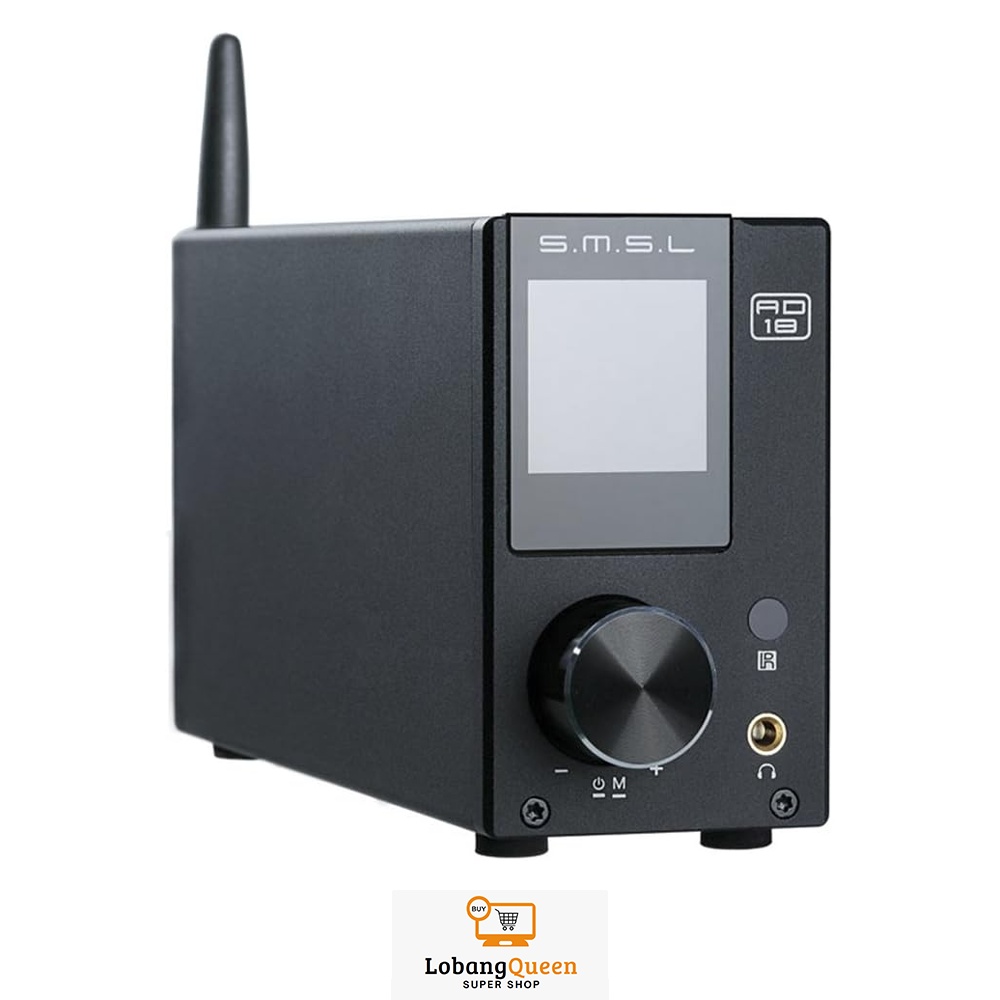 S.M.S.L AD18 Audio HiFi Stereo Amplifier with Bluetooth 4.2 Supports Apt-X,USB DSP Full Digital ...