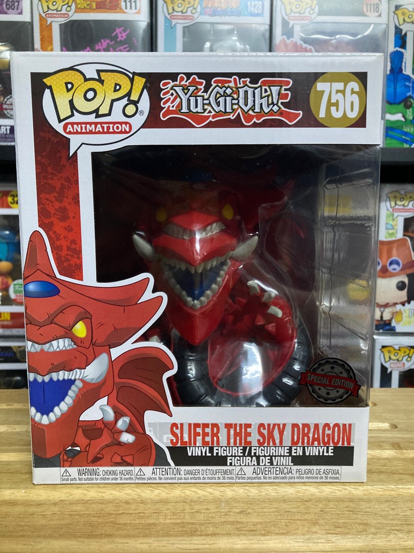 Special Edition Yu-Gi-Oh Slifer the Sky Dragon Funko Pop, Hobbies ...