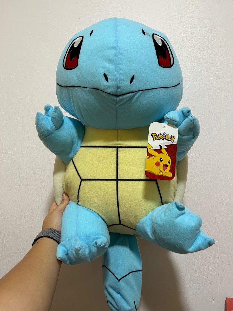 Squirtle Pokemon Giant Plush, Hobbies & Toys, Toys & Games on Carousell