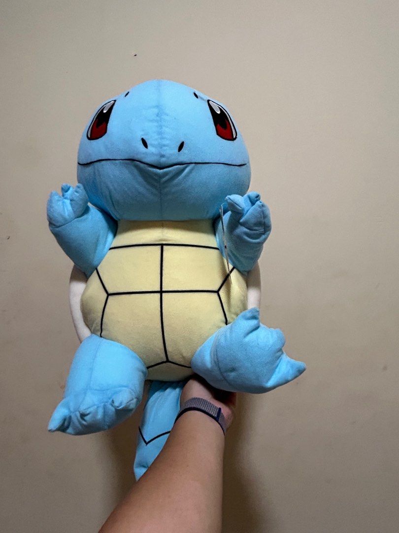 Squirtle Pokemon Giant Plush, Hobbies & Toys, Toys & Games on Carousell