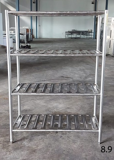 SS 4 Tier Slatted Rack, Furniture & Home Living, Kitchenware ...