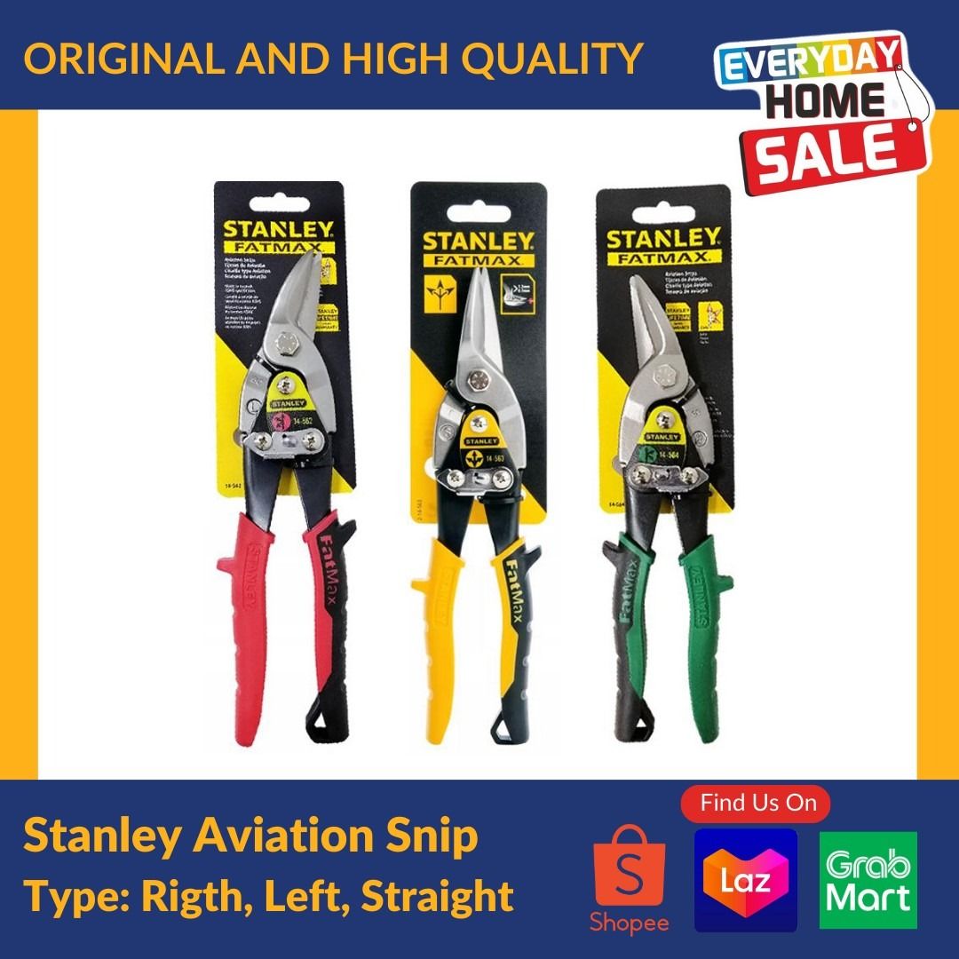 Stanley Fat Max Aviation Snip 10", Commercial & Industrial ...