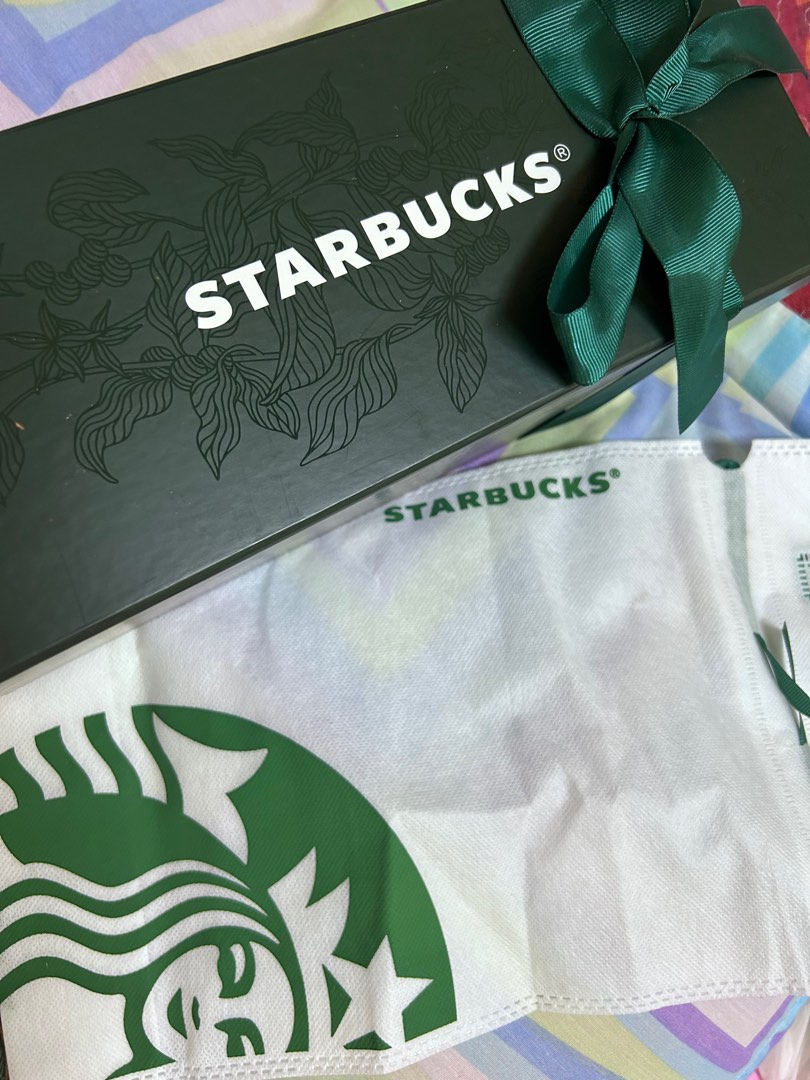 Starbucks box and tumbler bag, Furniture & Home Living, Home ...