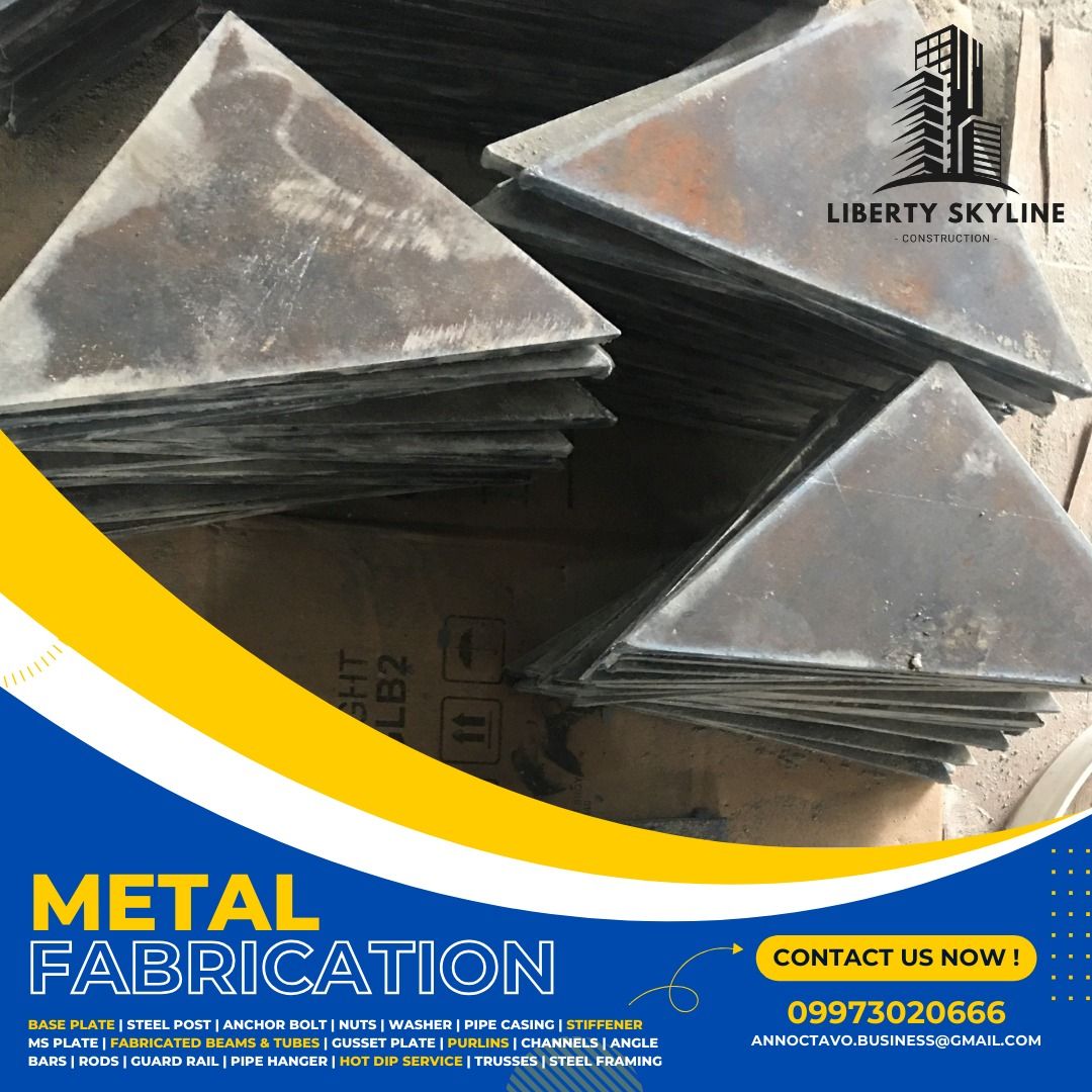 Stiffener Plate | Pipe Casing | Gusset| Built Up Beam | Base Plate ...