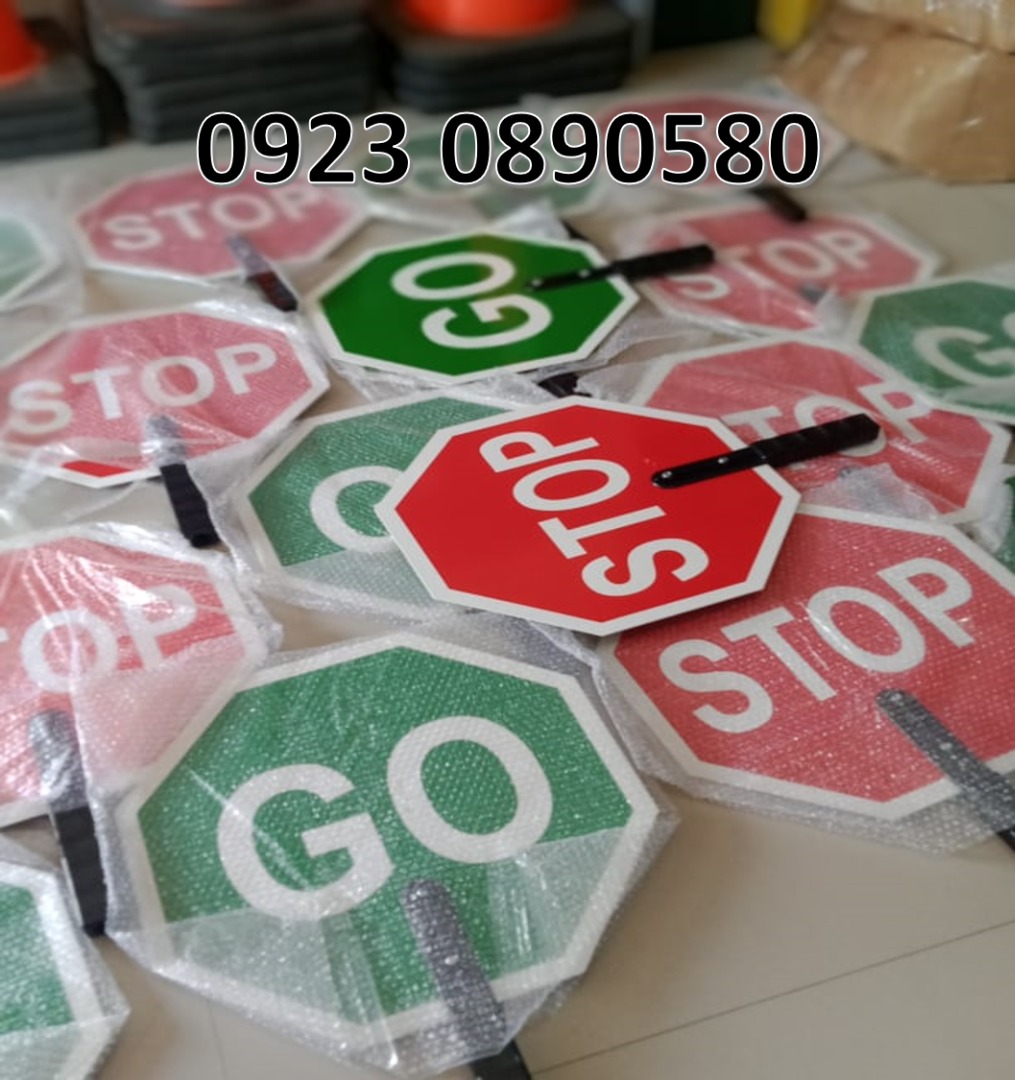 Stop & Go sign, Commercial & Industrial, Construction Tools & Equipment ...
