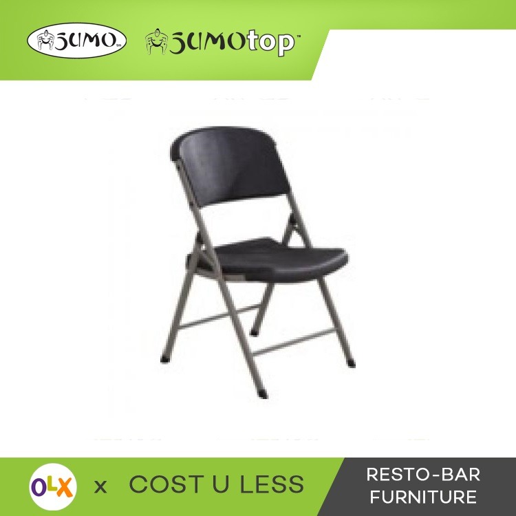 Sumo FDBC-888 BLK Deluxe Folding Chair Furniture, Foldable Chair, Work ...