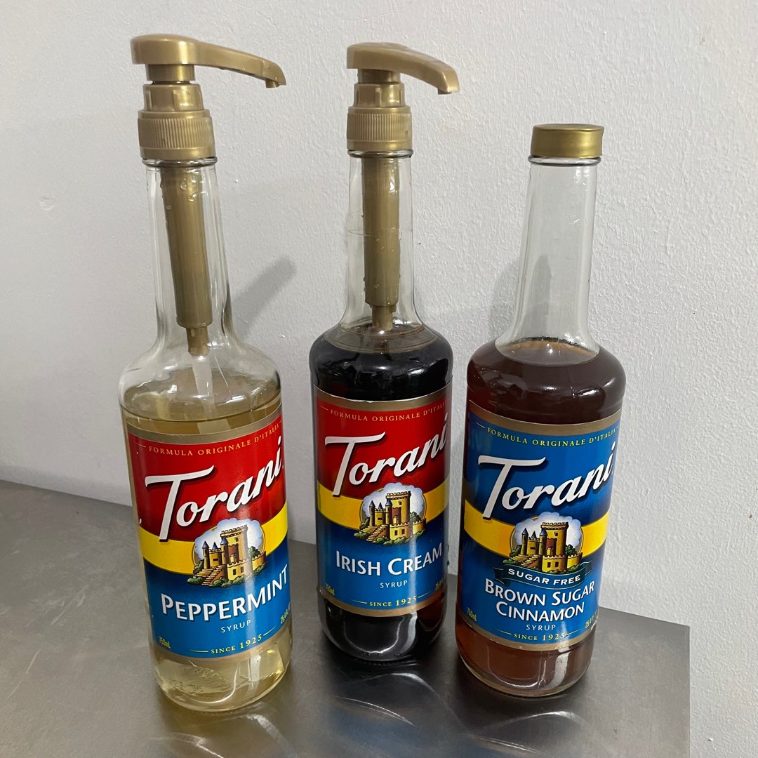 TAKE ALL Torani Syrups 750ml, Food & Drinks, Other Food & Drinks on ...
