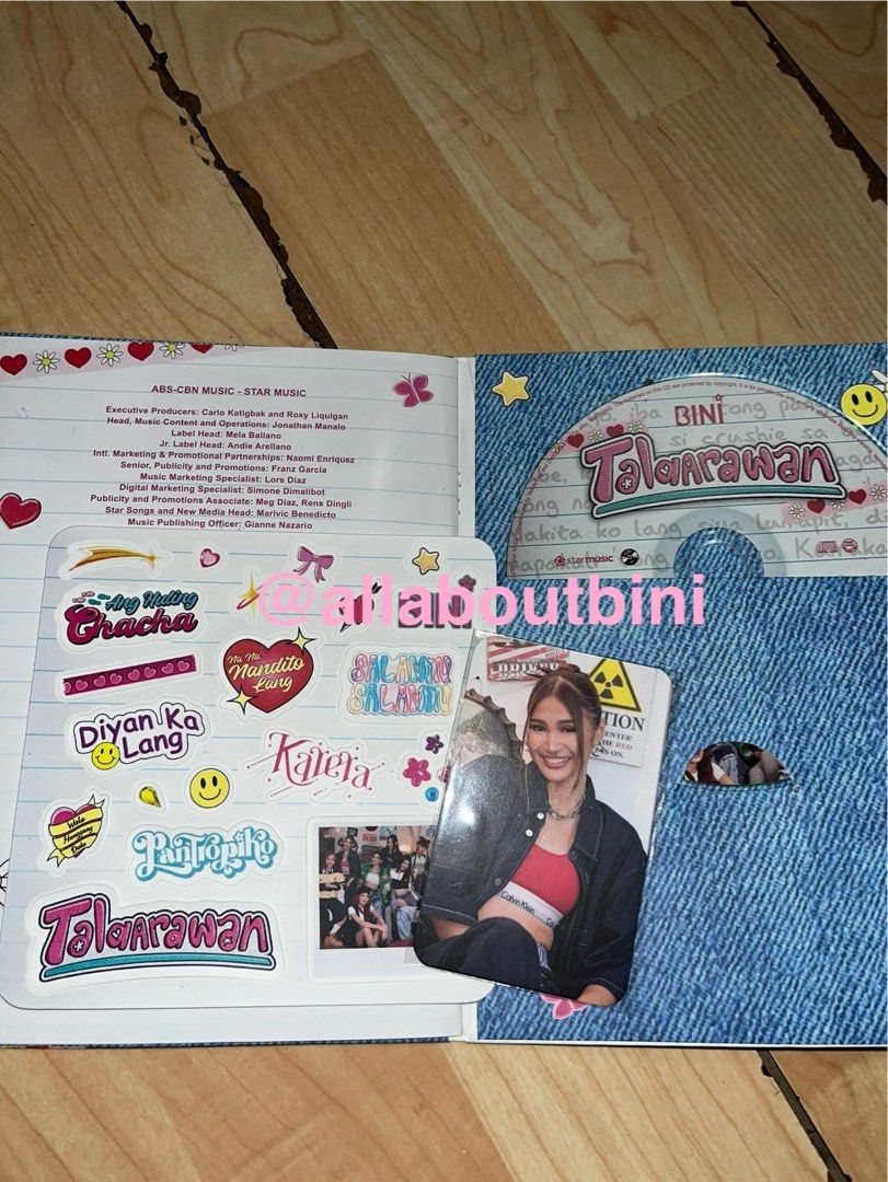 Talaarawan Album by BINI, Hobbies & Toys, Music & Media, CDs & DVDs on ...