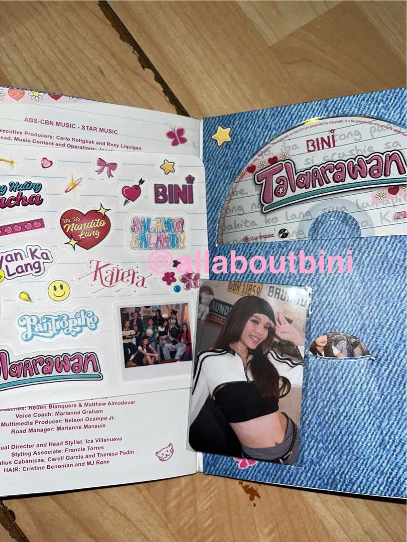 Talaarawan Album by BINI, Hobbies & Toys, Music & Media, CDs & DVDs on ...