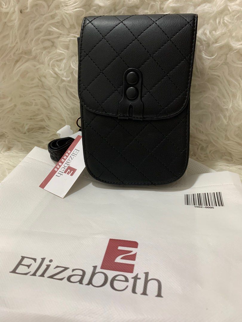 tas elizabeth original hitam, Barang Mewah, Tas & Dompet di Carousell