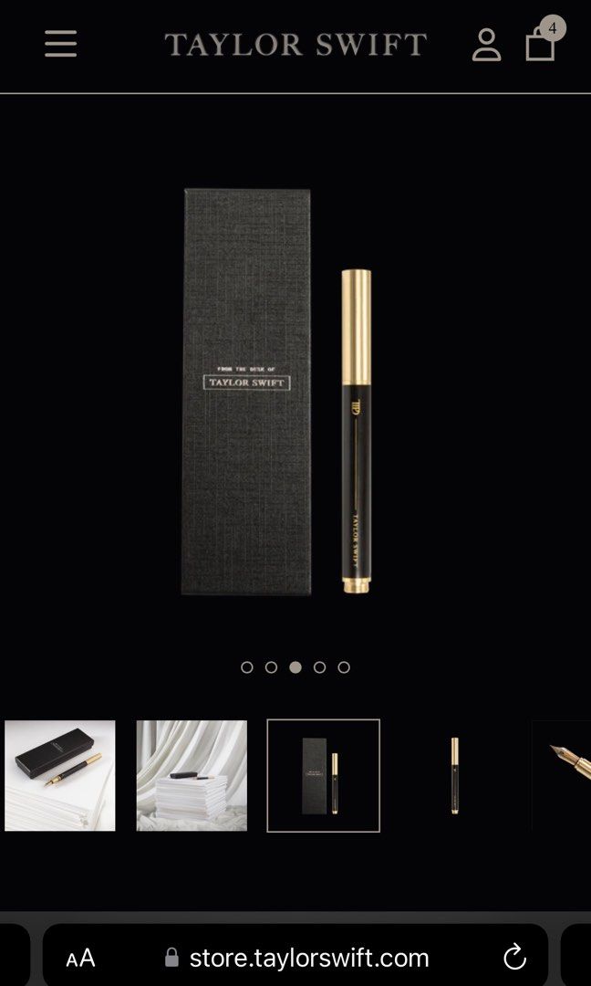 Taylor Swift TTPD The Tortured Poets Department Fountain Pen 鋼筆 墨水筆, 興趣 ...