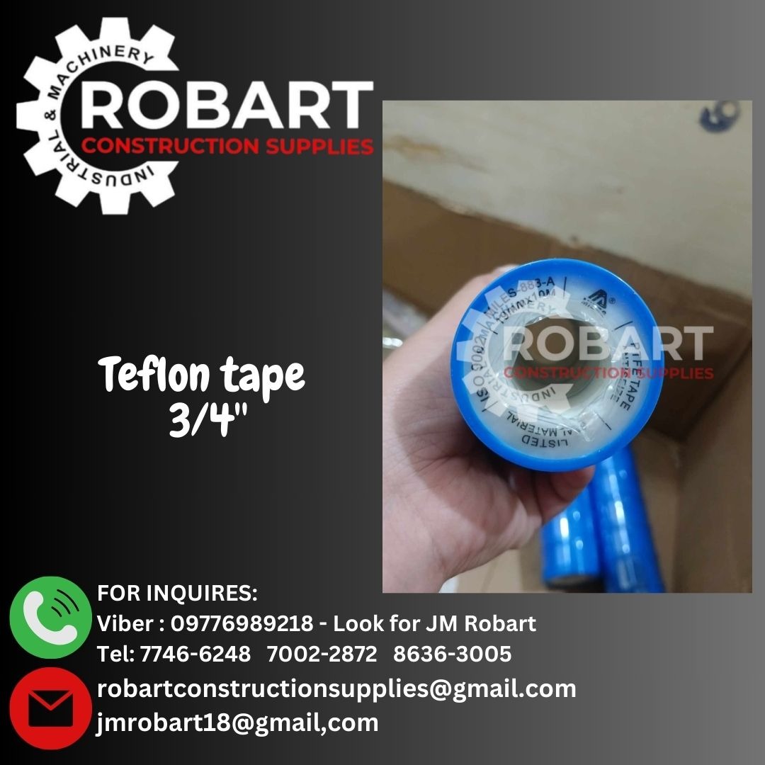Teflon Tape, Commercial & Industrial, Construction Tools & Equipment on ...