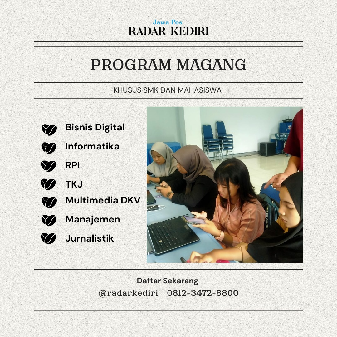 Tempat PKL 2024 Mahasiswa UNIRA di Kediri, Hub 0812-3472-8800 ...