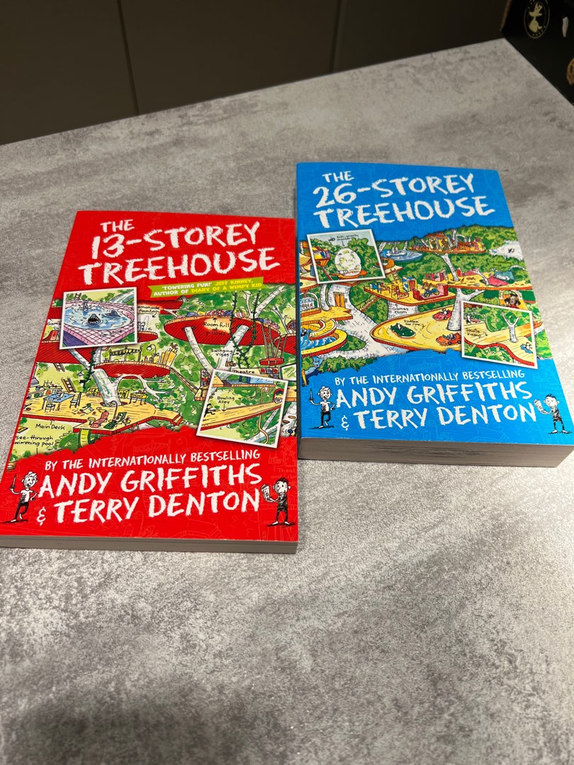 The 13 Storey and 36 storey Treehouse story book, Hobbies & Toys, Books ...
