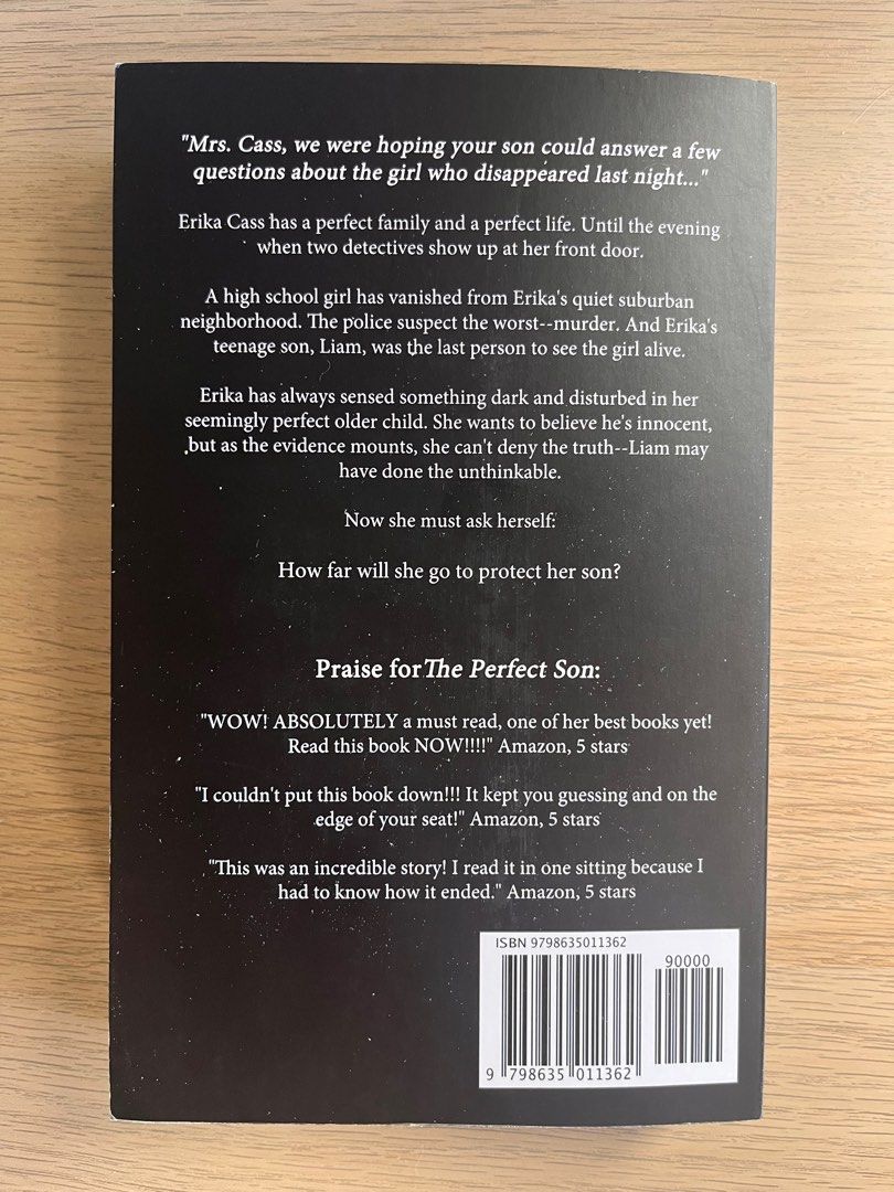 The Perfect Son by Freida McFadden, Hobbies & Toys, Books & Magazines, Fiction & Non-Fiction on ...