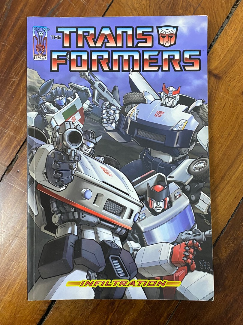 The Transformers - Infiltration TPB IDW AUTOBOTS Near Mint Comics RARE ...