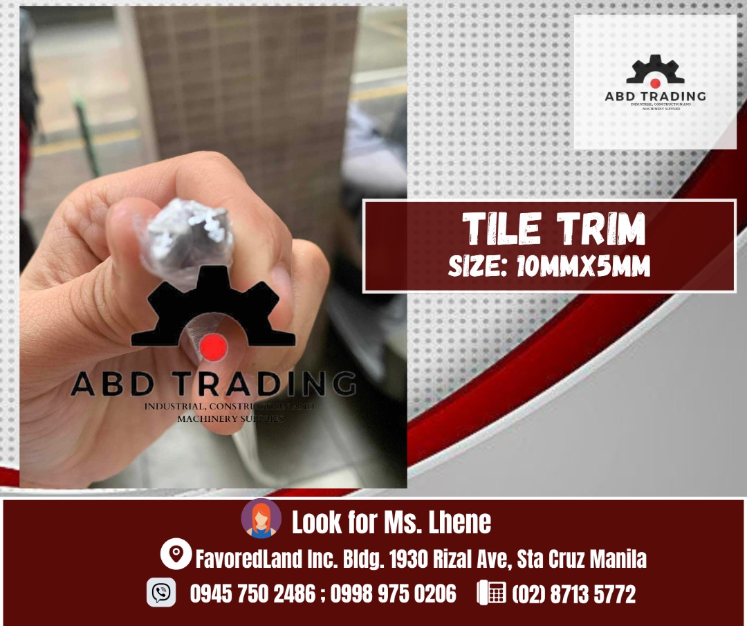 TILE TRIM, Commercial & Industrial, Construction Tools & Equipment on Carousell