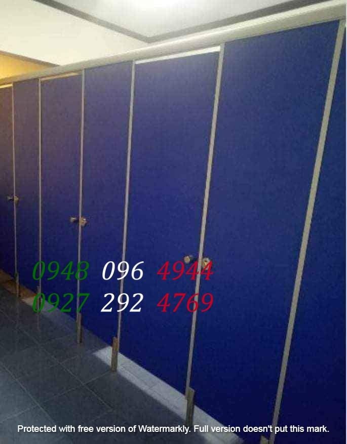 Toilet Partition PWD Phenolic Board 12 mm with Urinal & Ledge ...