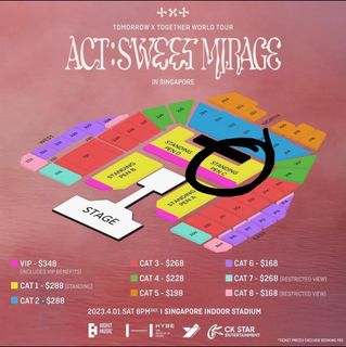 TXT 2024 World Tour, TOMORROW X TOGETHER WORLD TOUR, Queue number below ...