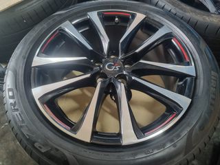 Toyota Harrier Premium Rim and tyre 18", Car Accessories, Tyres & Rims ...