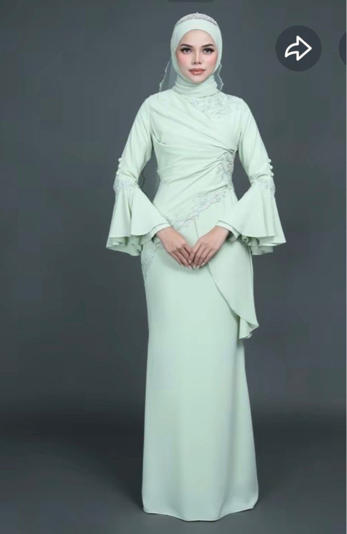 TRISYA DRESS HIJABISTAHUB, Women's Fashion, Dresses & Sets, Dresses on ...