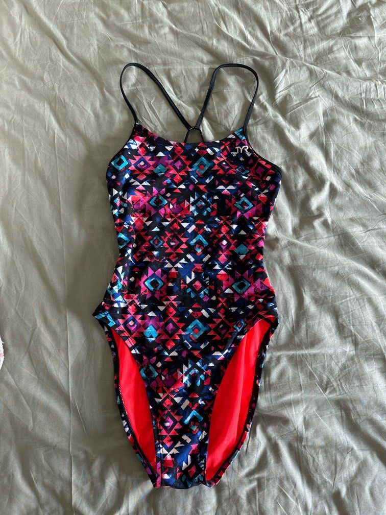 TYR Open Back Swimsuit, Women's Fashion, Activewear on Carousell