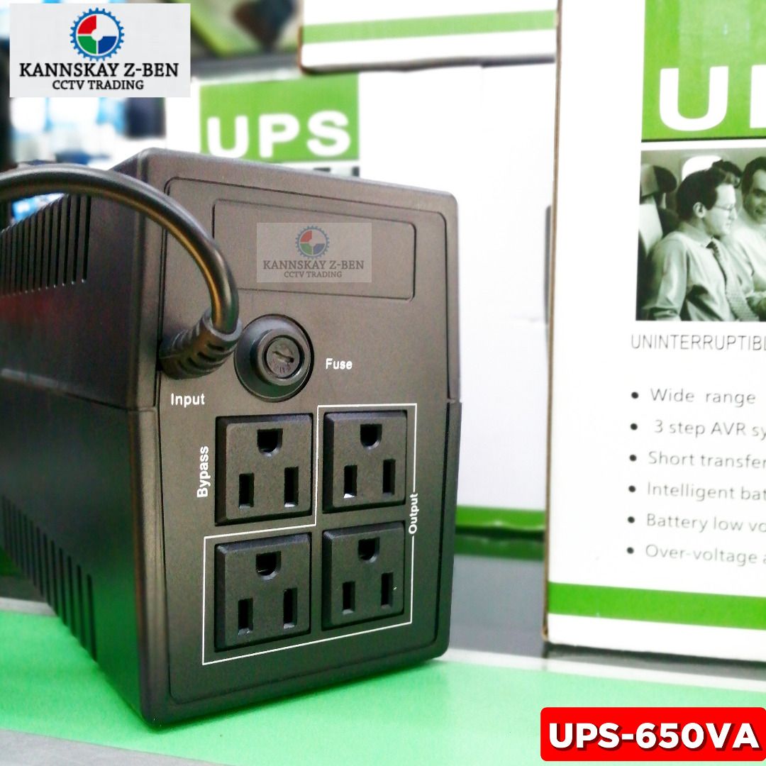 UPS SECURE 650VA|1500VA|2000VA Uninterruptible Power Supply, Computers ...