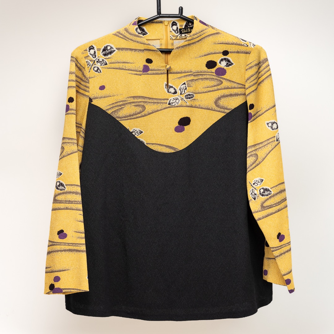 Vintage Hitoshi Tamura (late 1990s) Blouse, Women's Fashion, Tops, Blouses on Carousell