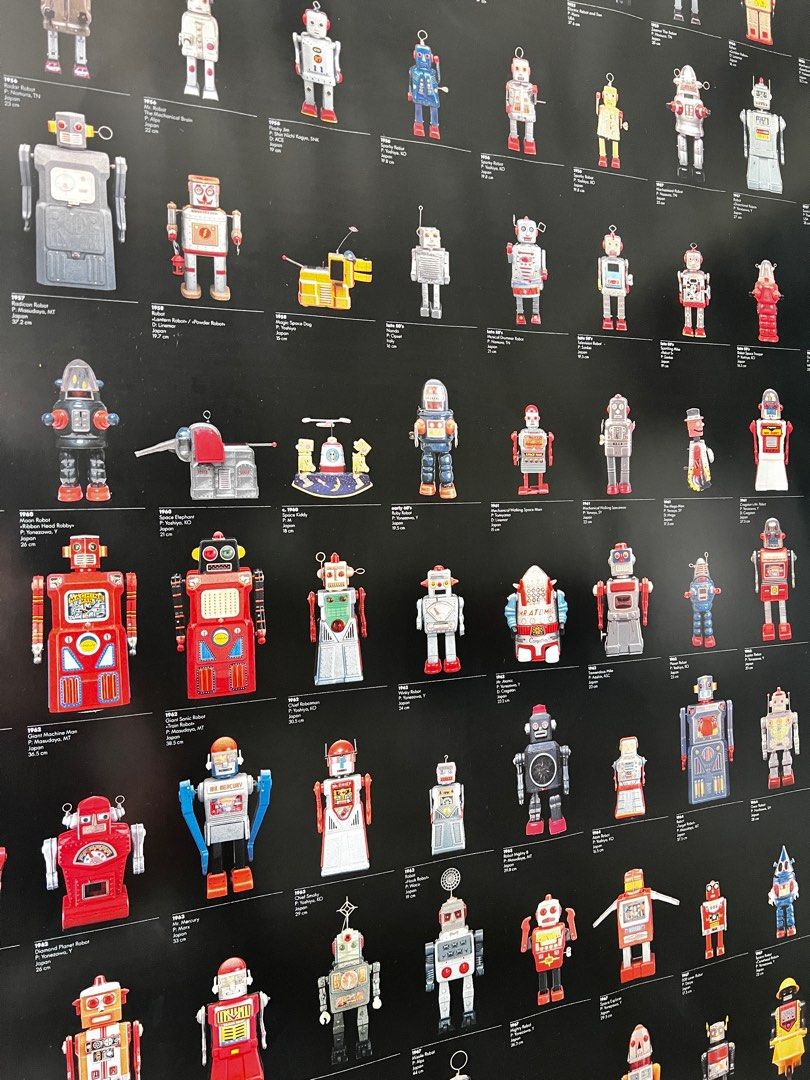 Vitra Design Museum Robot Collection Poster, Furniture & Home Living ...