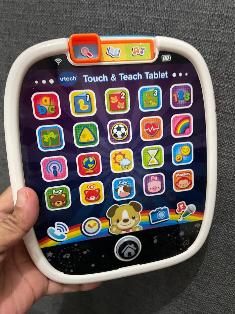 Vtech Touch & Teach Tablet, Hobbies & Toys, Toys & Games on Carousell