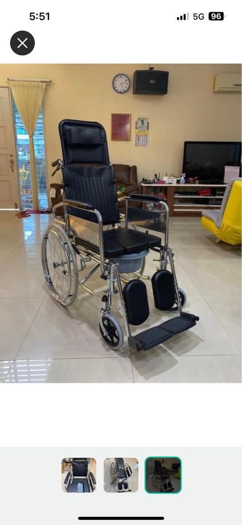 Wheelchair - price negotiable, Health & Nutrition, Assistive ...
