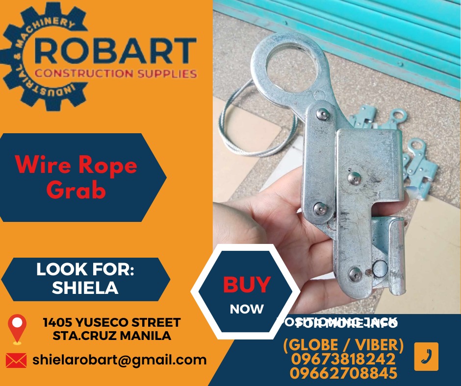 Wire Rope Grab, Commercial & Industrial, Construction Tools & Equipment ...