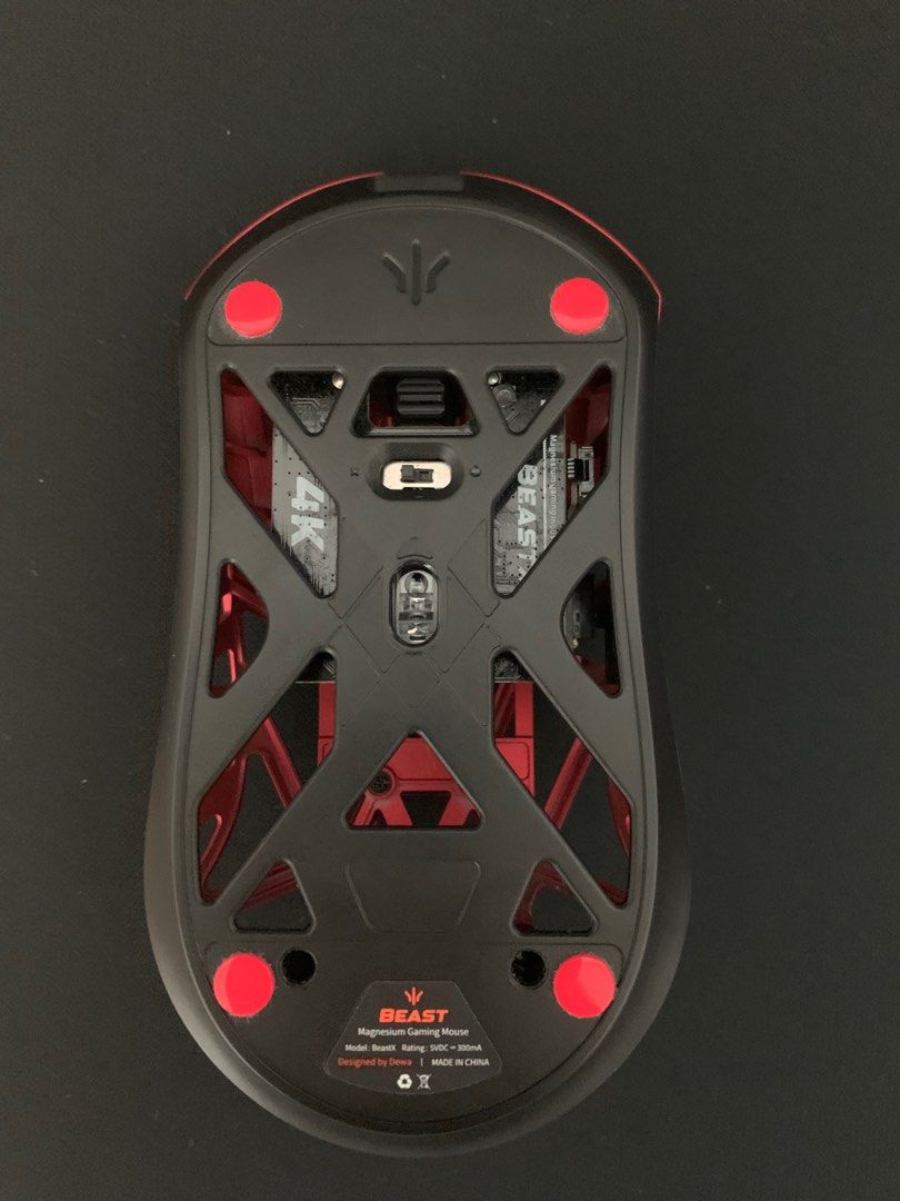 WLMouse beast x (Red), Computers & Tech, Parts & Accessories, Mouse ...