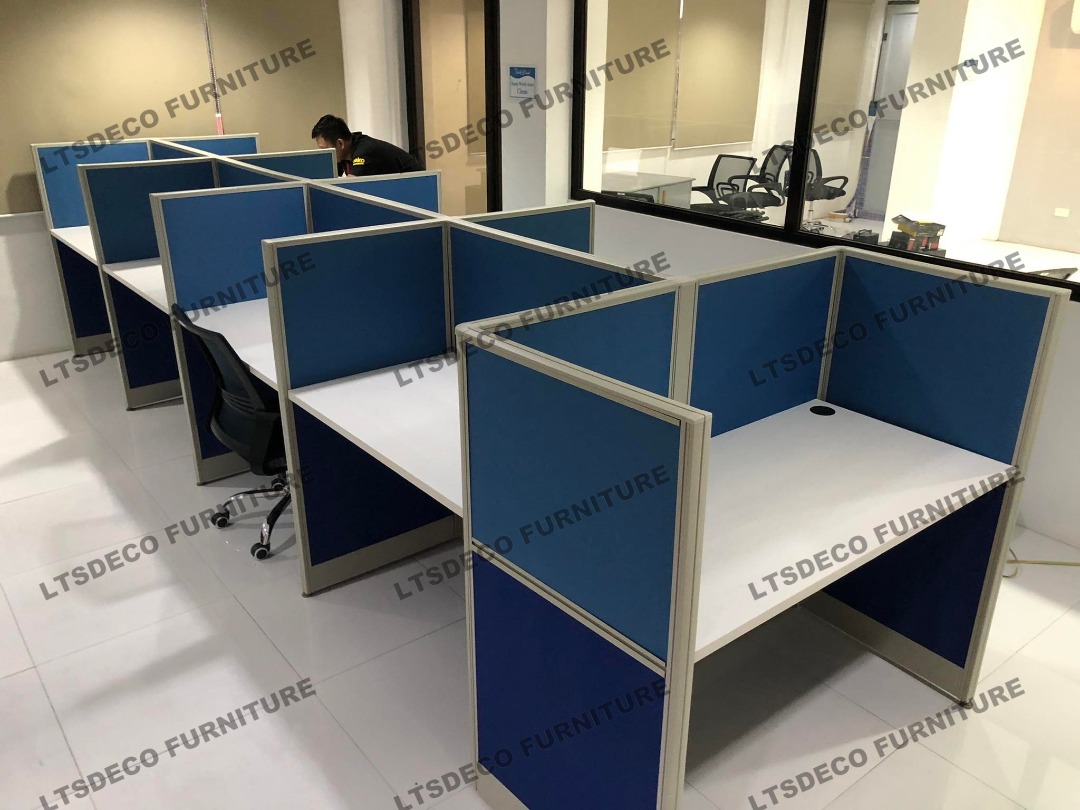 WORKSTATION BPO MODULAR OFFICE PARTITION FURNITURES, Furniture & Home ...