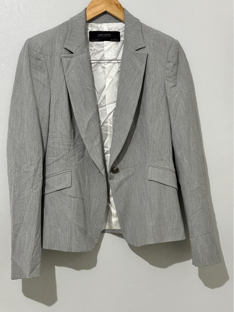 Zara Basic Blazer, Women's Fashion, Coats, Jackets and Outerwear on ...