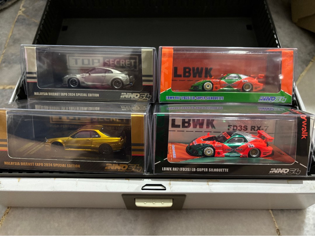 1:64 Inno64 MDX 2024 Lot with Chase and Top Secret, Hobbies & Toys ...