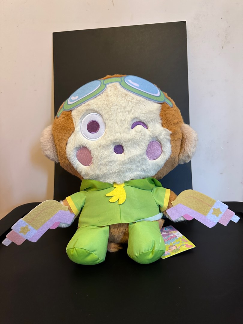 全新 Monkichi 馬騮仔 水槍 大公仔 毛公仔 日本版, 興趣及遊戲, 玩具 & 遊戲類 - Carousell