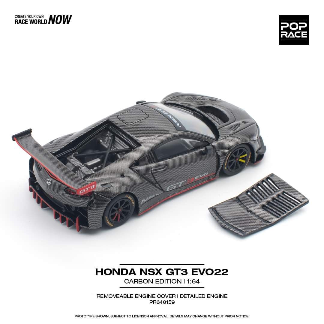預訂 Pre-Order Poprace 1:64 NISSAN SKYLINE GT-R R32 C210 HONDA NSX GT3 ...