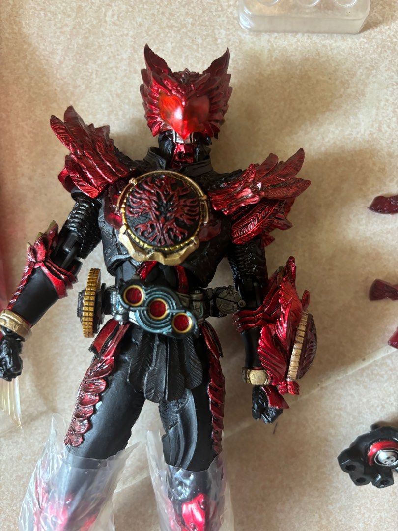 欠件 SIC 65 幪面超人 Kamen Rider OOO TaJaDol Cimbo 鷹孔鷲 鳥系聯組, 興趣及遊戲, 玩具 & 遊戲類 - Carousell