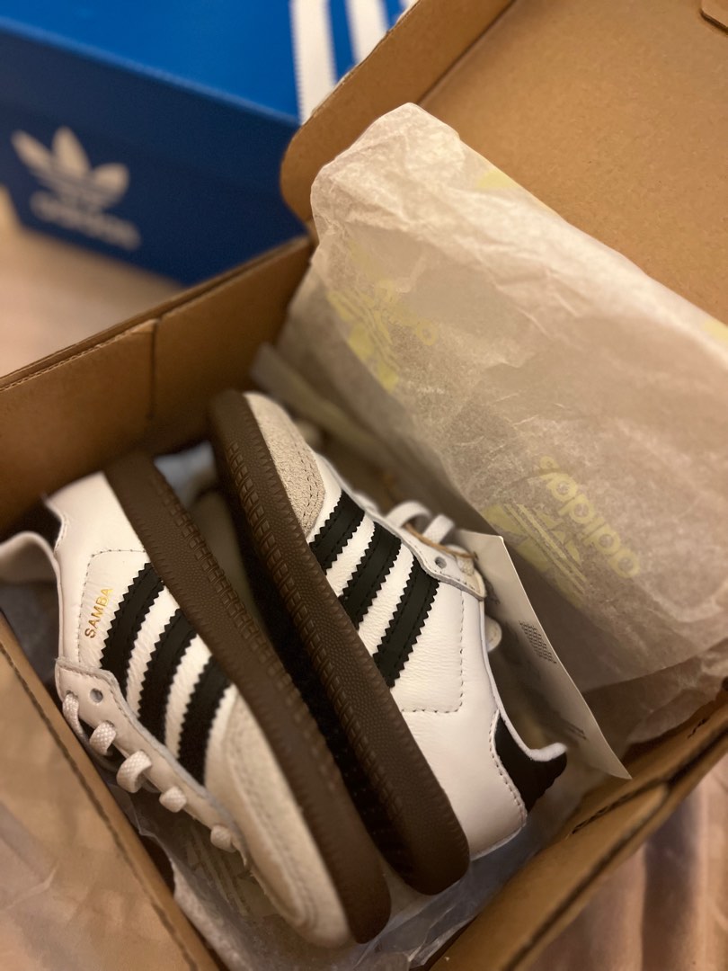 Adidas Samba Baby, Babies & Kids, Babies & Kids Fashion on Carousell