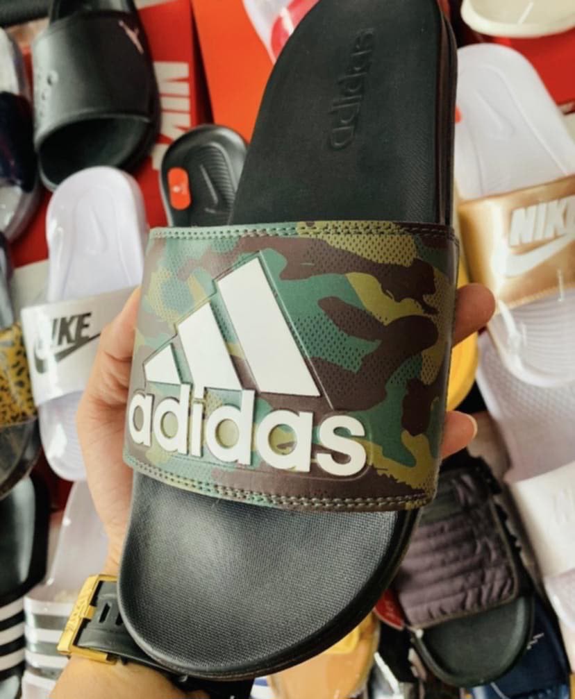 Adidas slides, Men's Fashion, Footwear, Slippers & Slides on Carousell