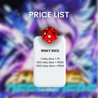 ANIME DEFENDERS RISKY DICE, Video Gaming, Video Games, Others on Carousell