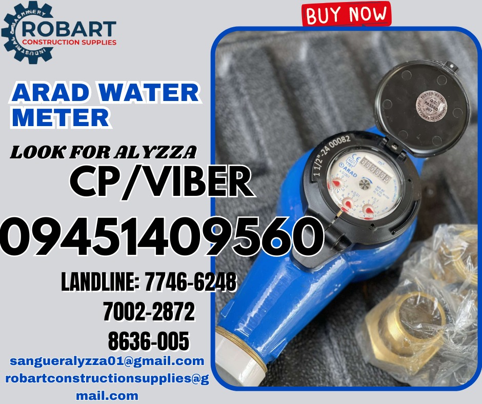 arad water meter 11/2, Commercial & Industrial, Construction Tools ...