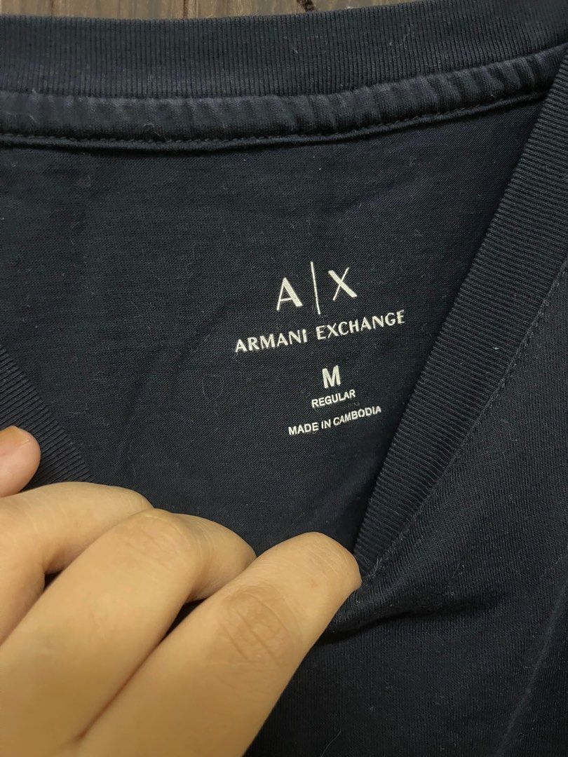 ARMANI EXCHANGED ORIGINAL, Men's Fashion, Tops & Sets, Tshirts & Polo ...