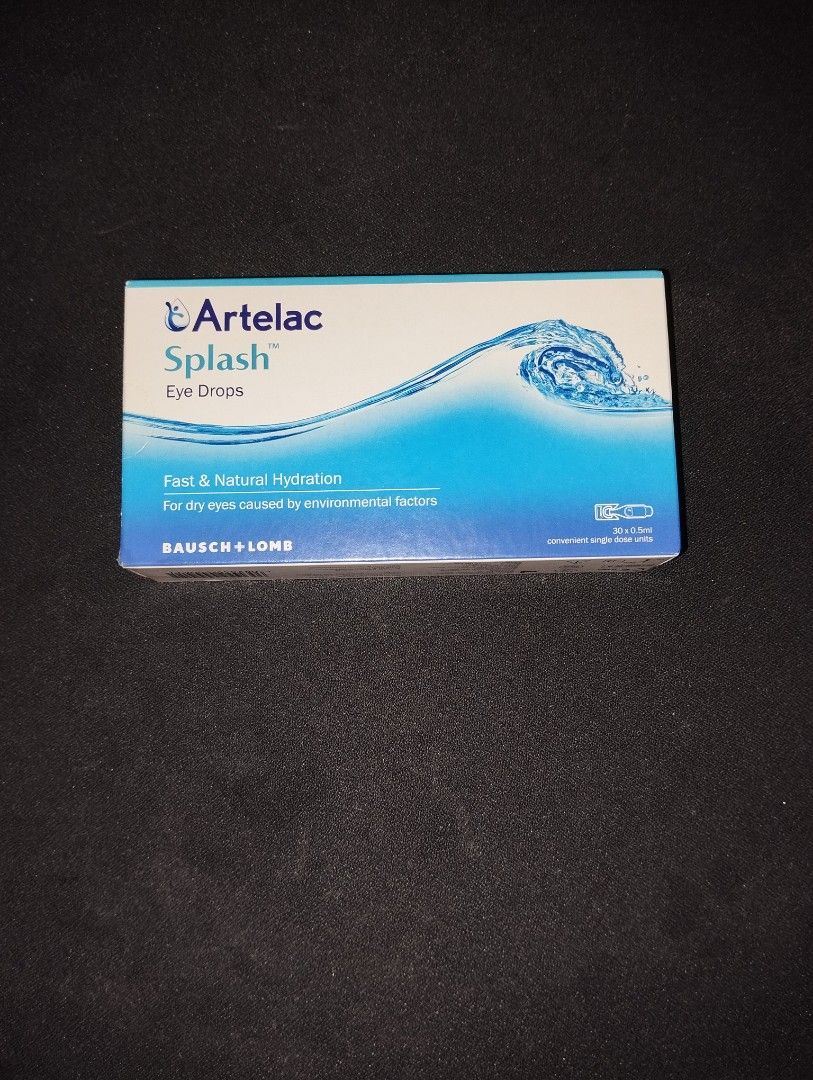 Artelac Splash Eye Drops, Beauty & Personal Care, Vision Care on Carousell