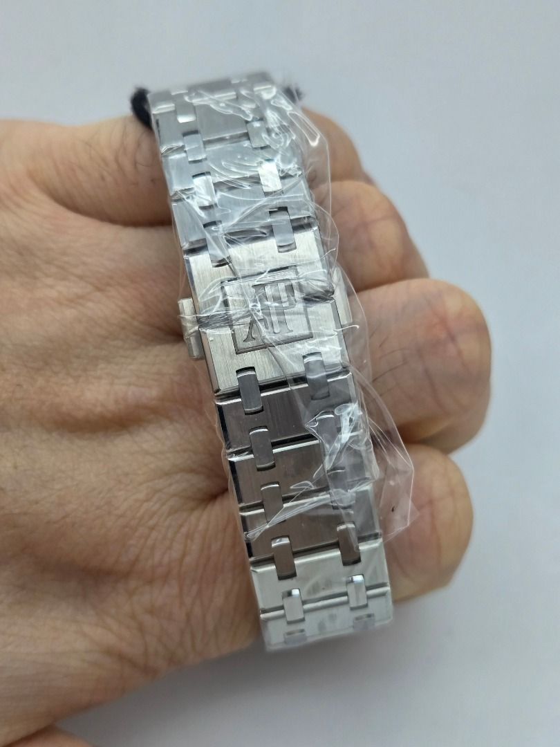 Audemars Piguet Royal Oak Blue Dial Diamonds Ladies 77451 77451ST AP RO ...