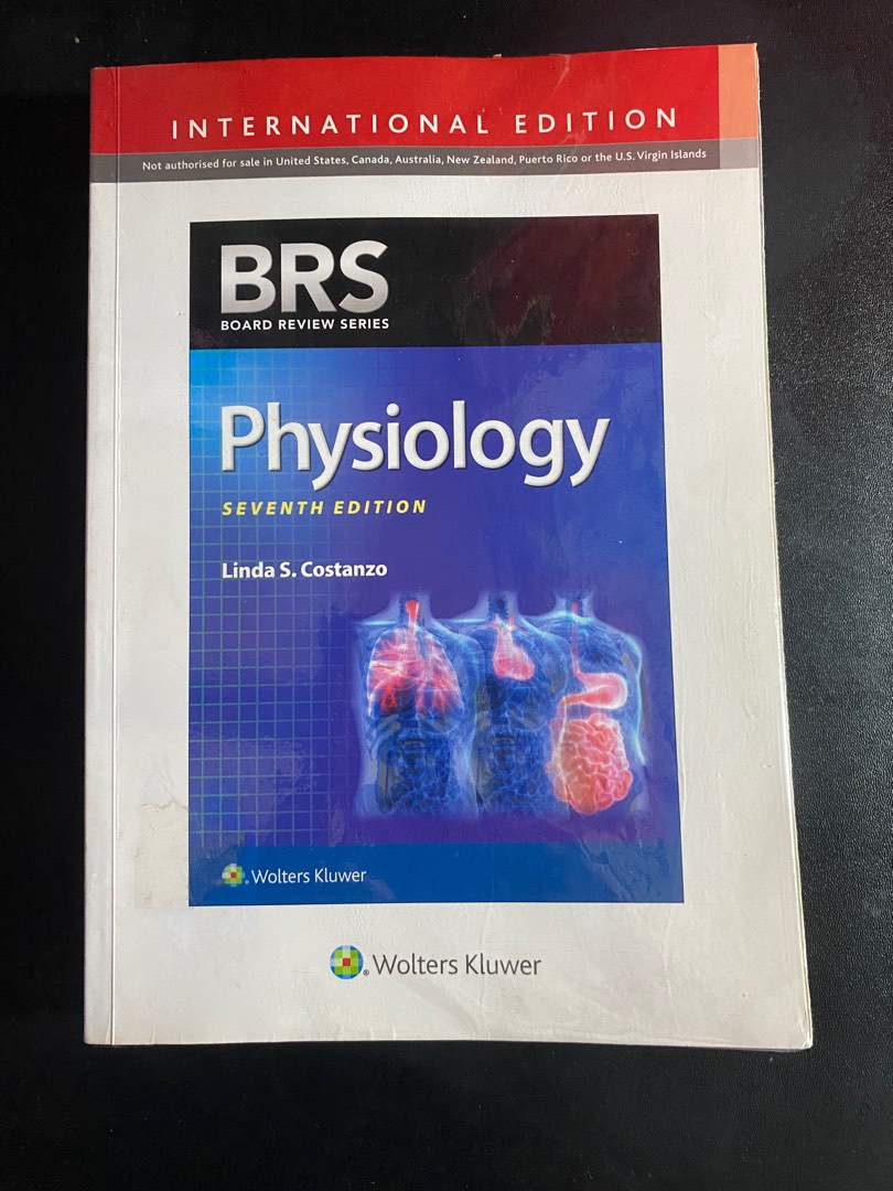 BRS Physiology (ORIGINAL COPY), Hobbies & Toys, Books & Magazines, Textbooks on Carousell
