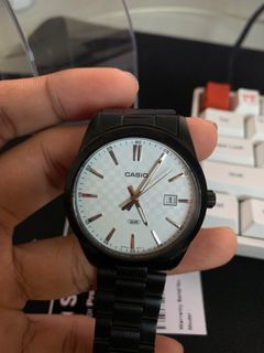 Casio MTP B-145d (tiffany livery), Men's Fashion, Watches & Accessories ...